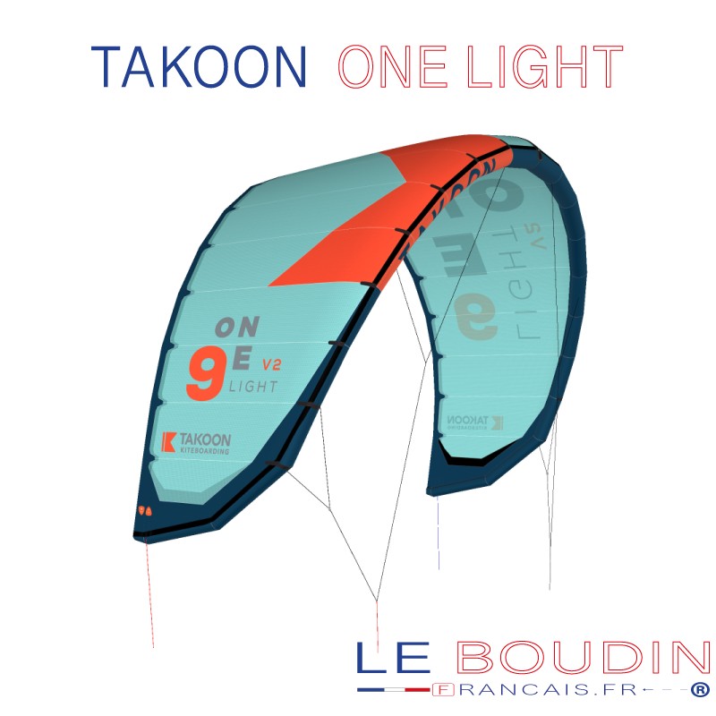 TAKOON ONE LIGHT - Boudin de Kitesurf - Livrés prêts à monter